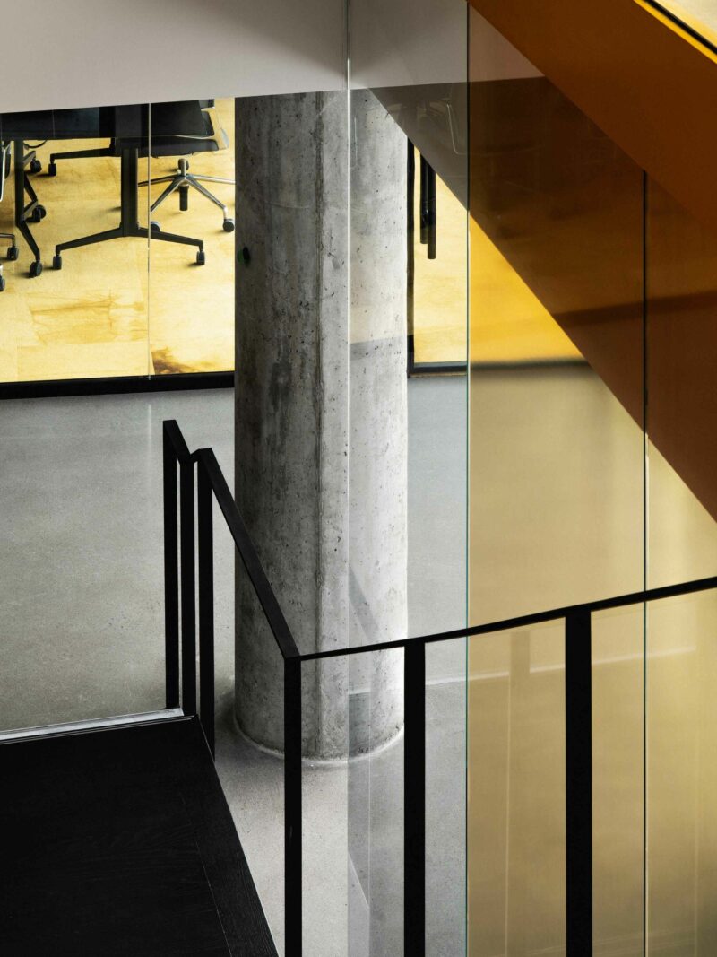 Discover a Lawyer’s Dream Office in Yellow, Windows, and Concrete - D5 ...
