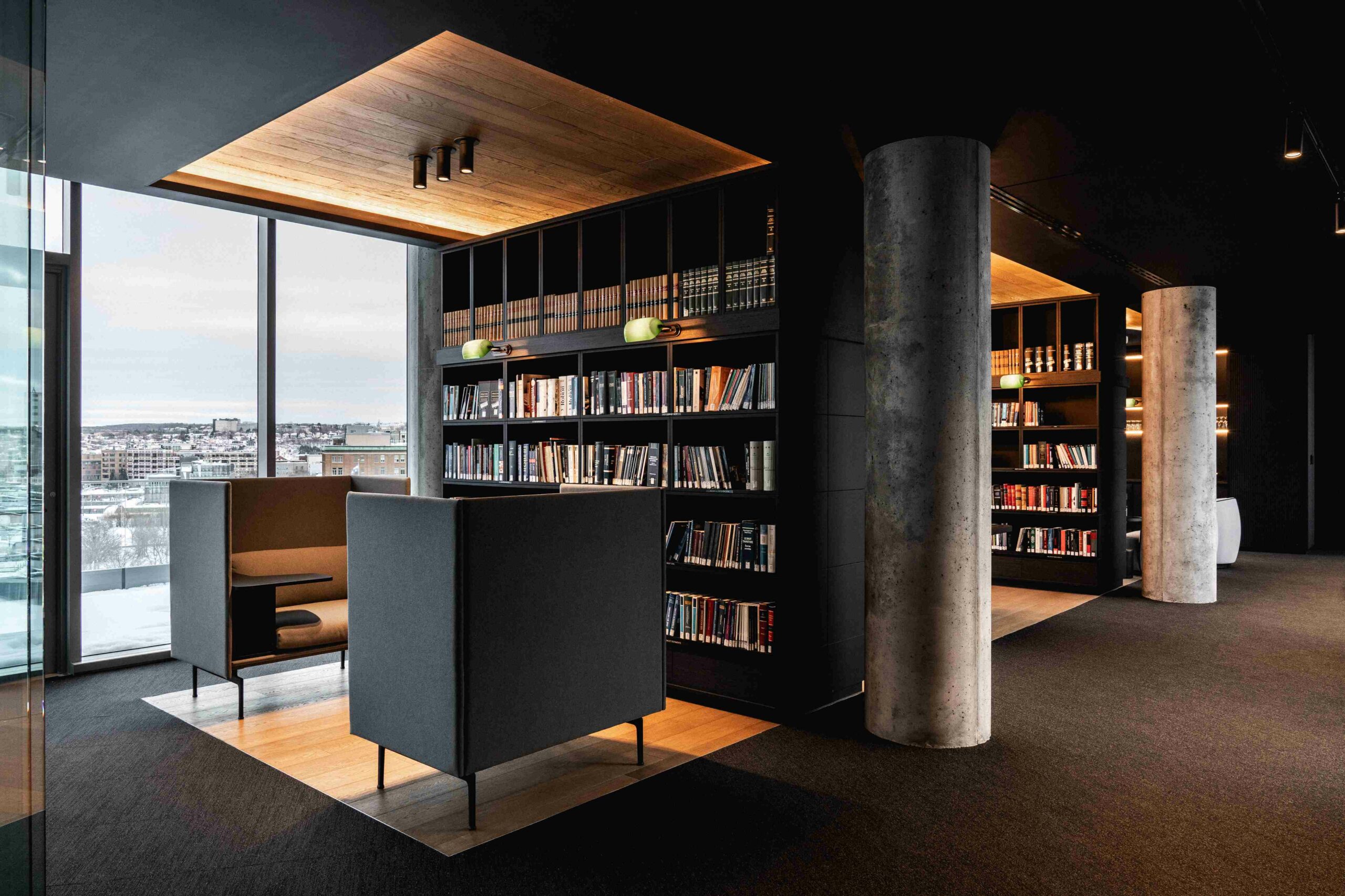 Discover a Lawyer’s Dream Office in Yellow, Windows, and Concrete - D5 ...