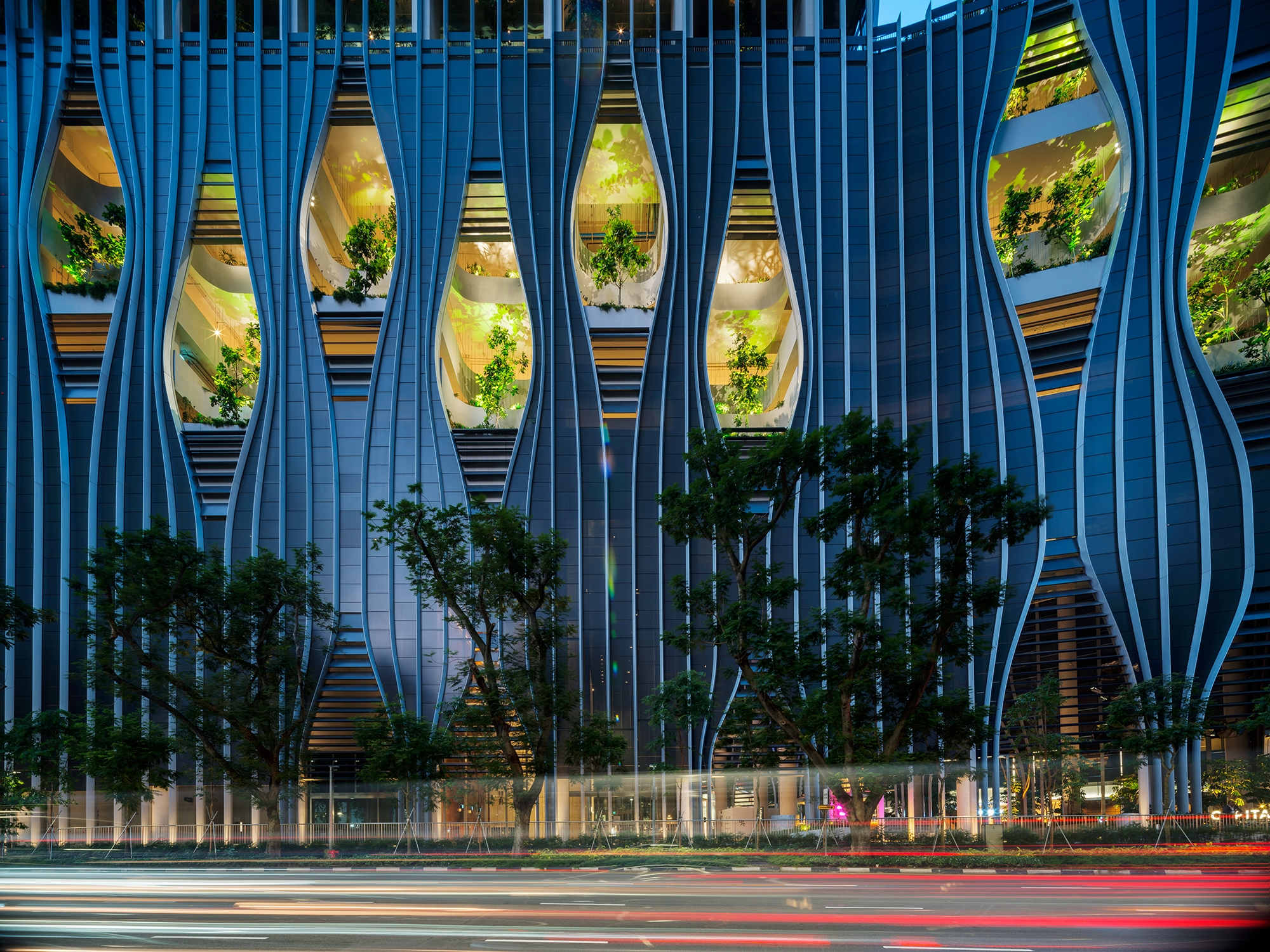 When the Jungle Lies Inside a Building: Lighting Up Singapore - D5 MAG ...