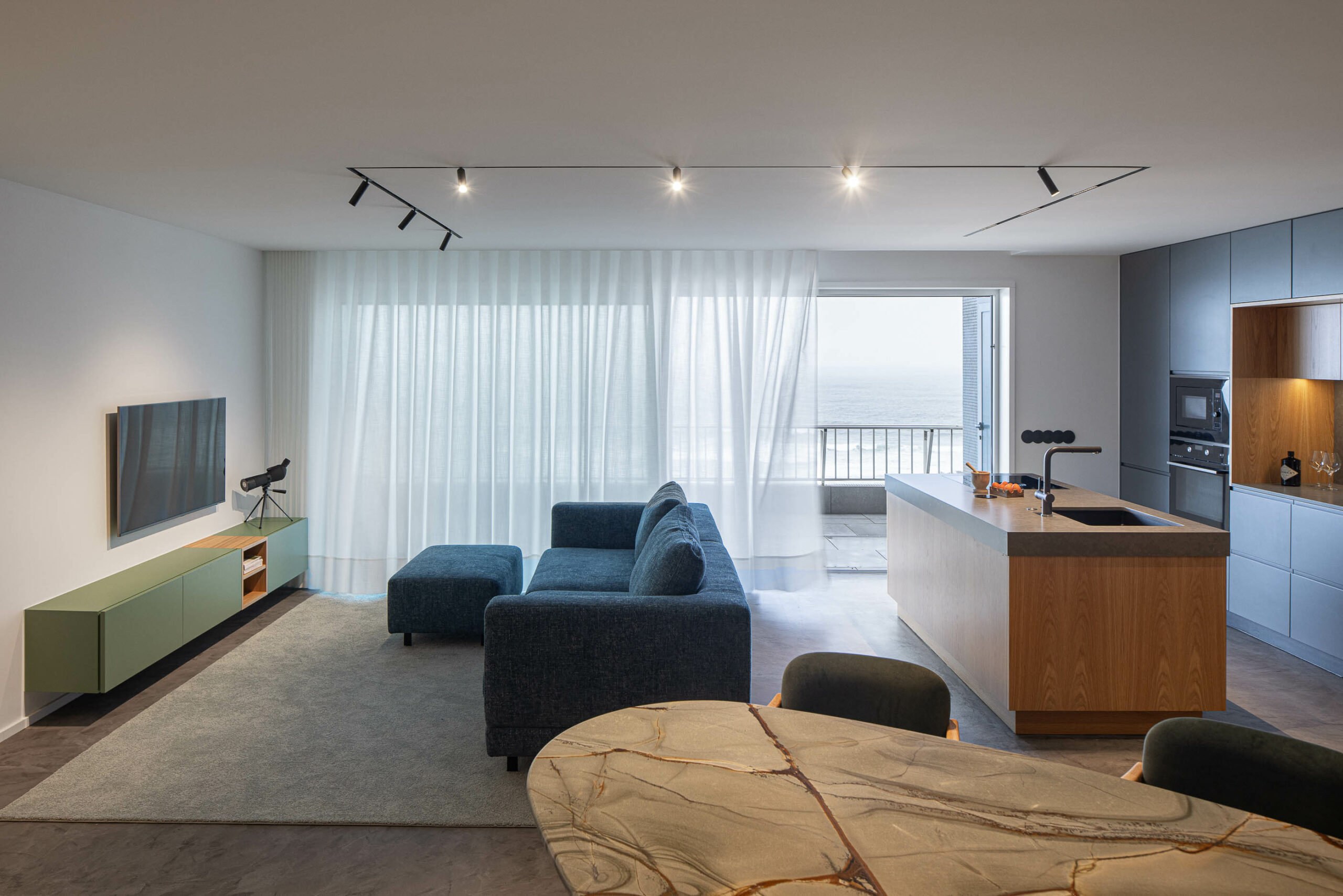 Where Architecture Meets The Ocean: The Flow of Wave Apartment - D5 MAG ...