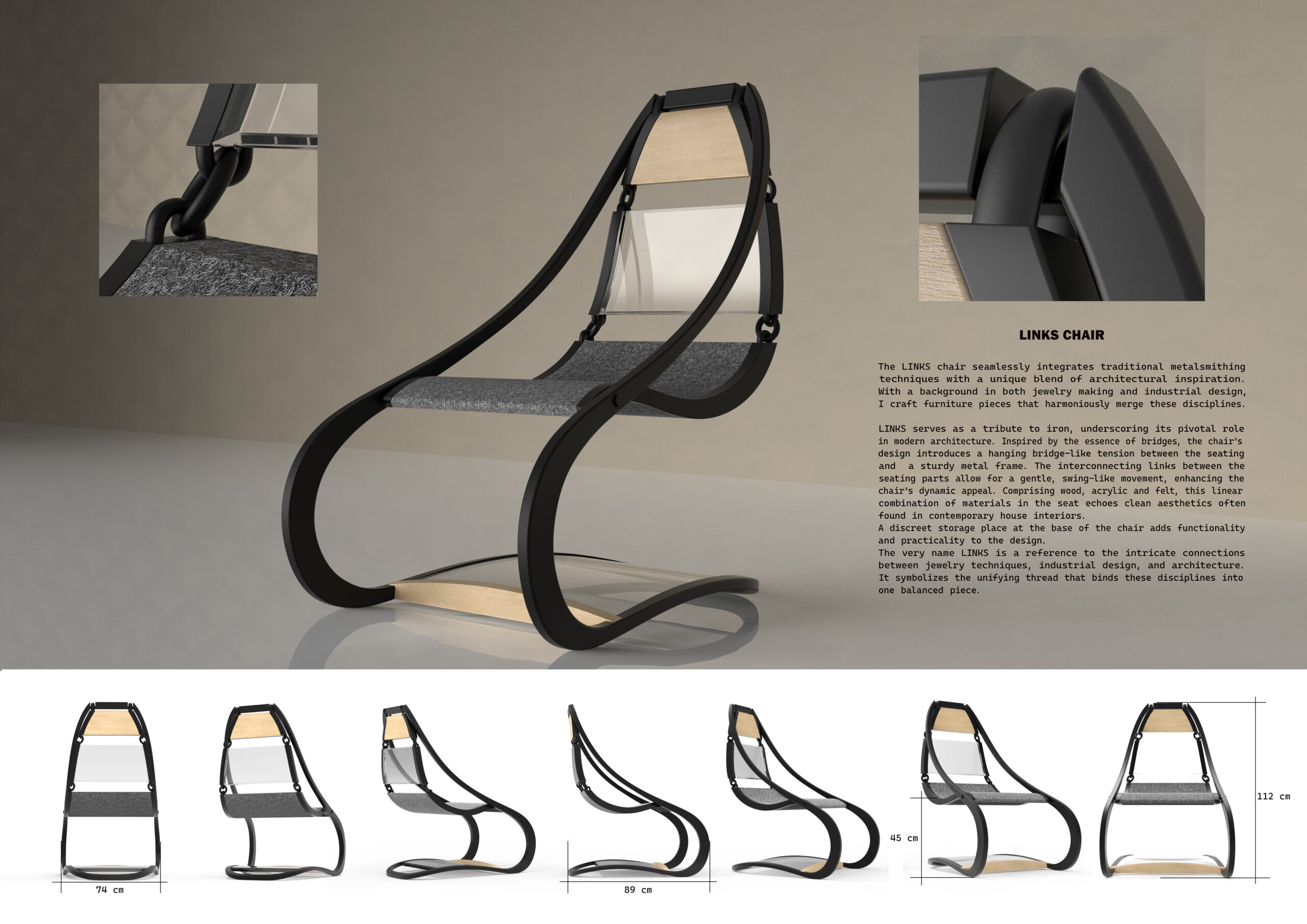 Links, the Architect’s Chair Mixing Iron and Imagination - D5 MAG ...