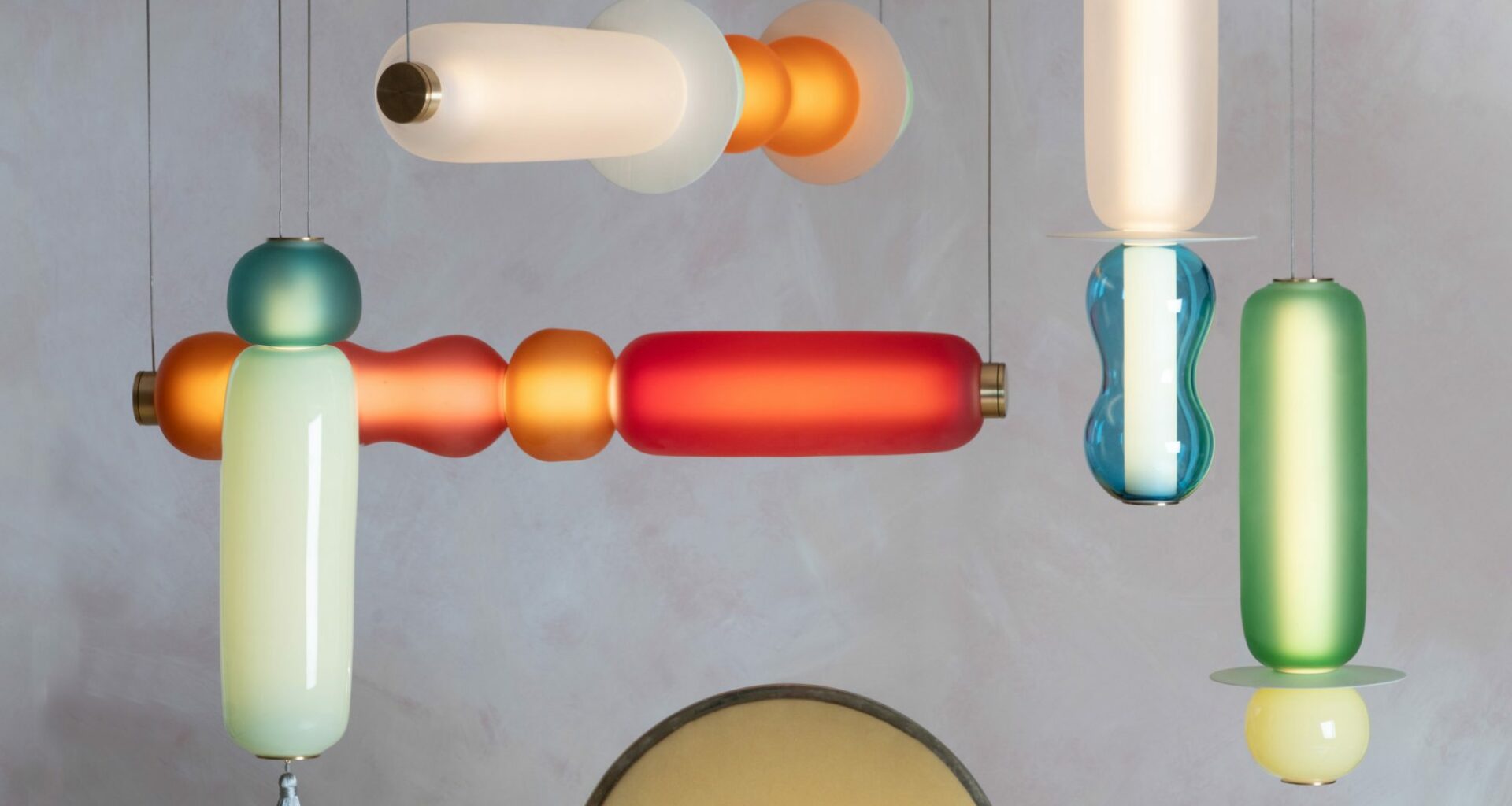 WAVE II Collection by Curiousa Illuminates with Diffused Beams and ...