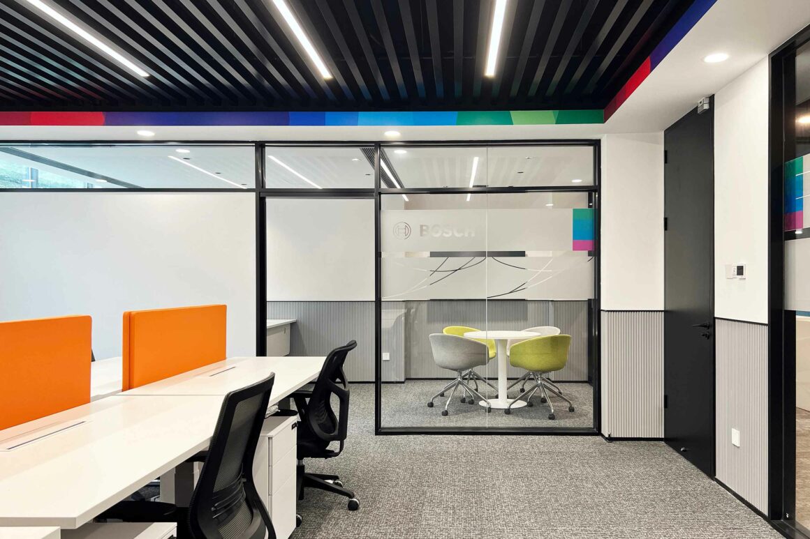 Bosch’s Updated Visual Identity Infusing Fun into Office Design - D5 ...