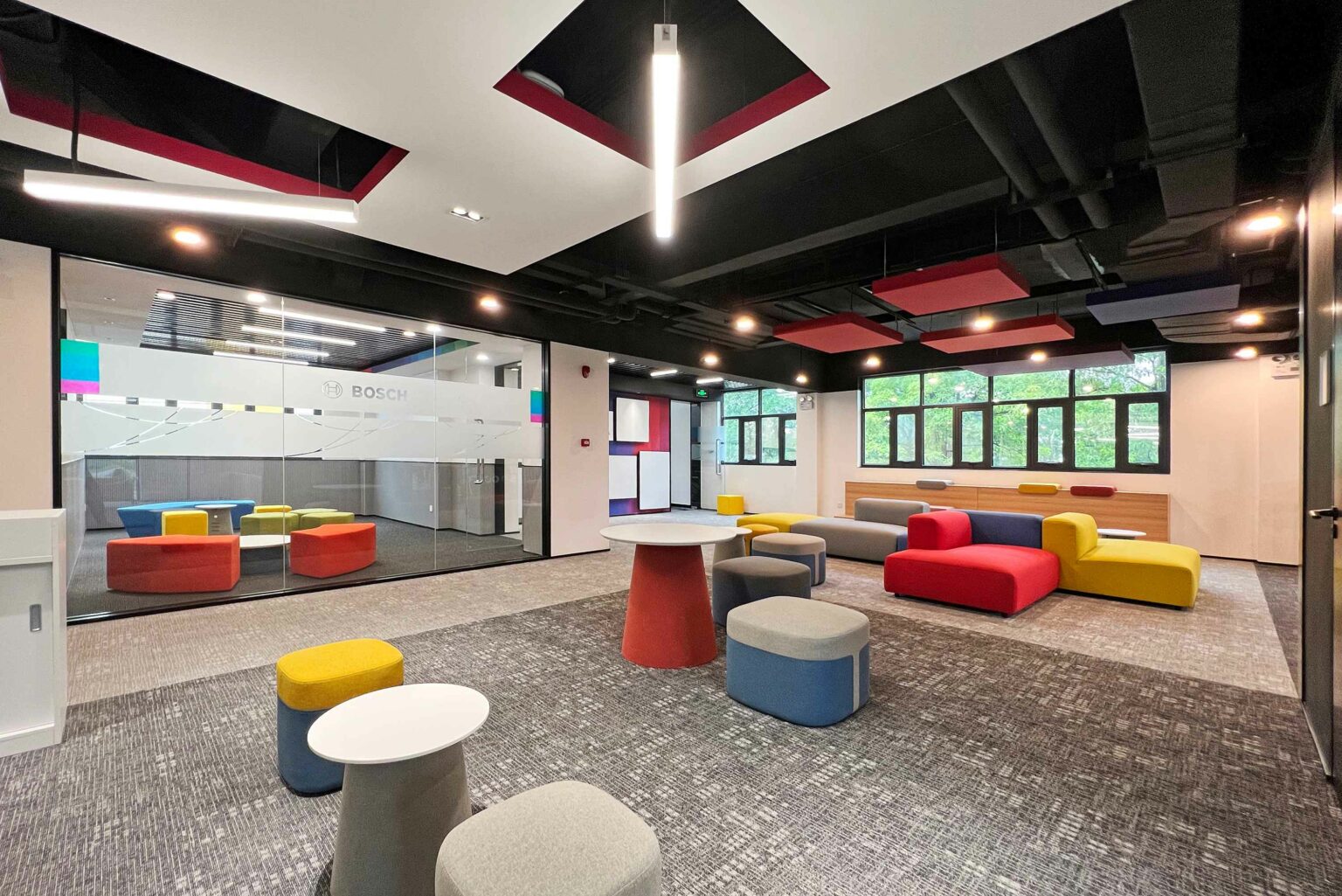 Bosch’s Updated Visual Identity Infusing Fun into Office Design - D5 ...