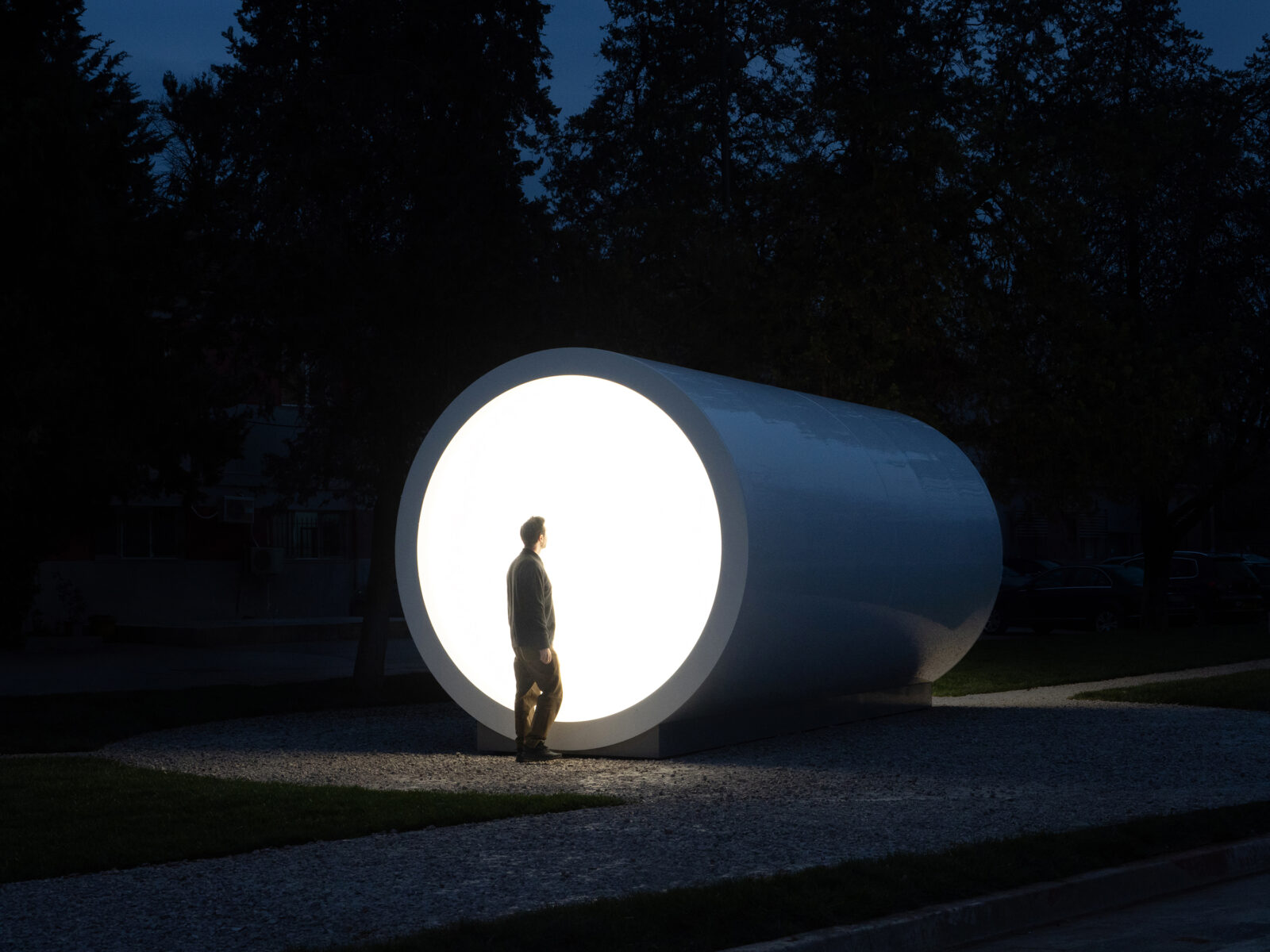 Karolina Halatek’s Artwork Lights Up a Street in Tirana, Albania - D5 ...