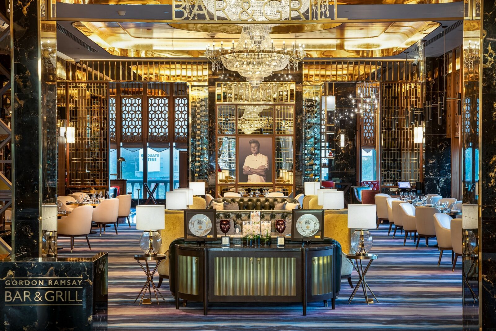 The Opulence of Gordon Ramsay’s First Restaurant Outside the UK - D5 ...