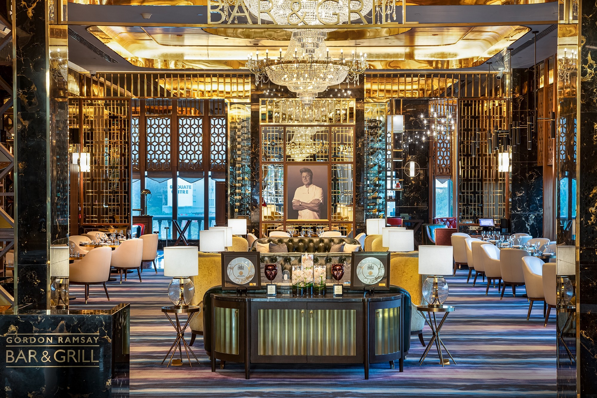 The Opulence of Gordon Ramsay’s First Restaurant Outside the UK - D5 ...