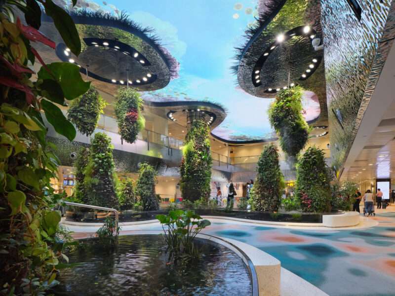 Singapore’s Changi Airport Turns Its Terminal 2 into The Garden City ...