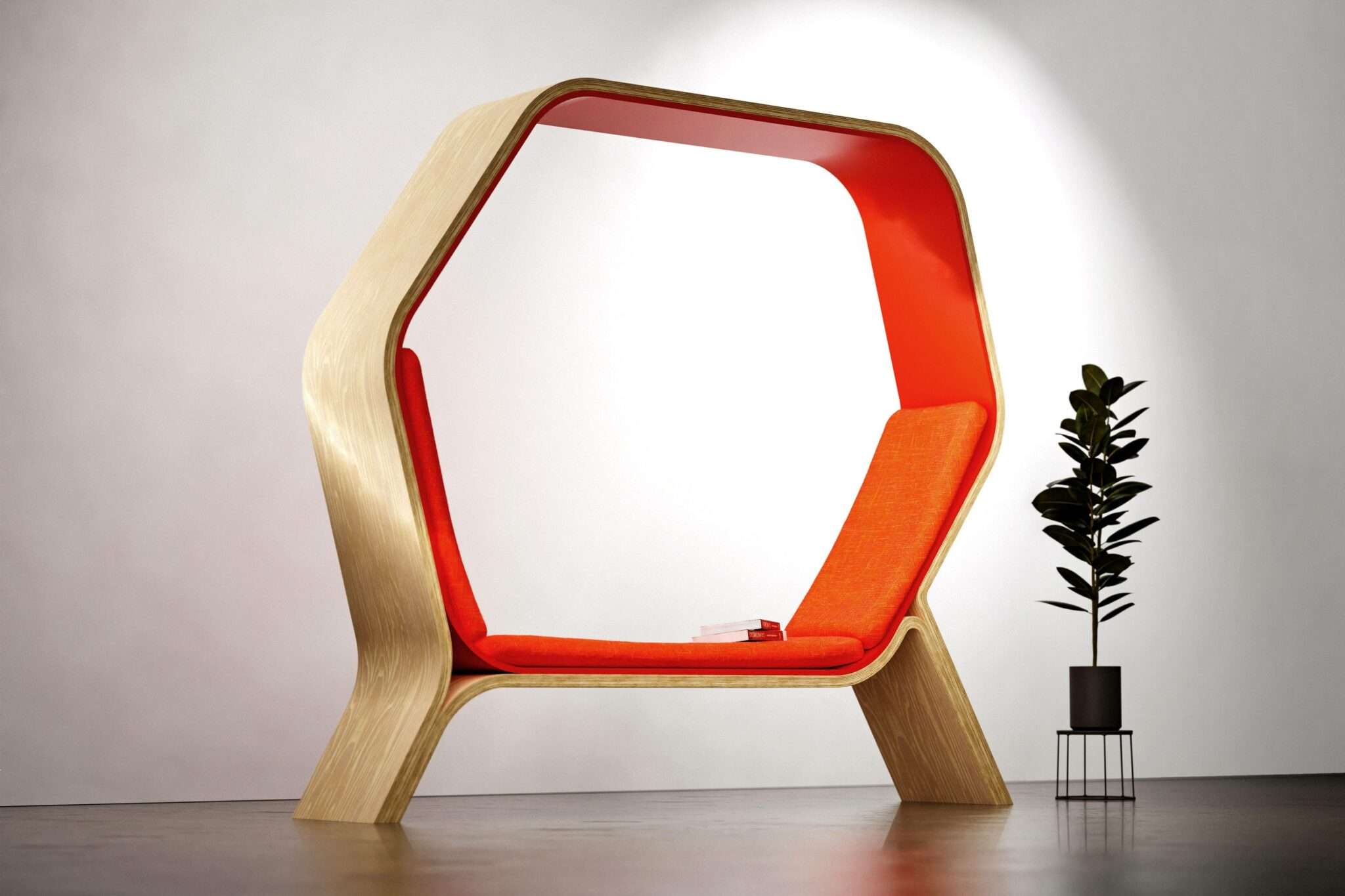 Hexagonal POD Bench by Western Washington University Students Offers a ...