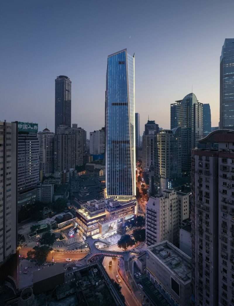 The Skyscraper Standing Tall Beside a 1,000-Year-Old Temple - D5 MAG ...
