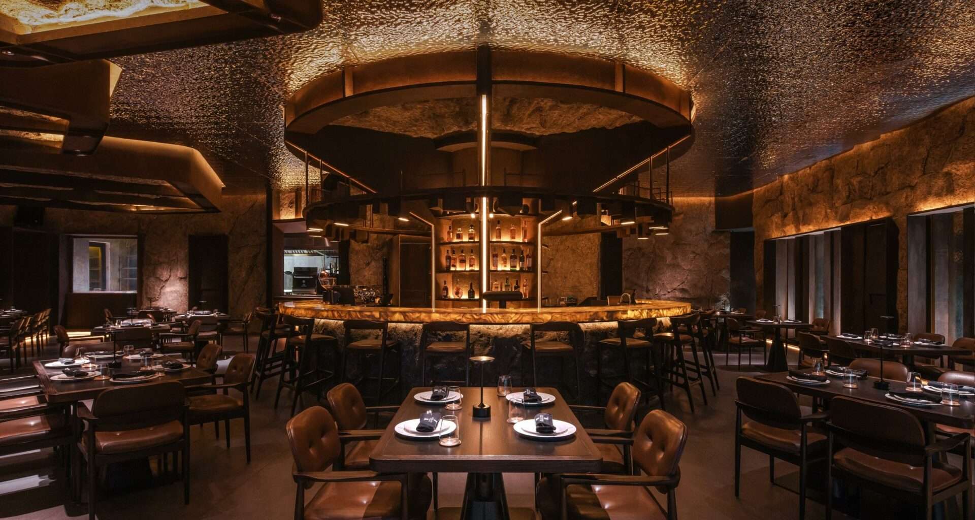 M²coffee & Sweet is A Cave-Inspired Cafe Combining Organic Elements and ...