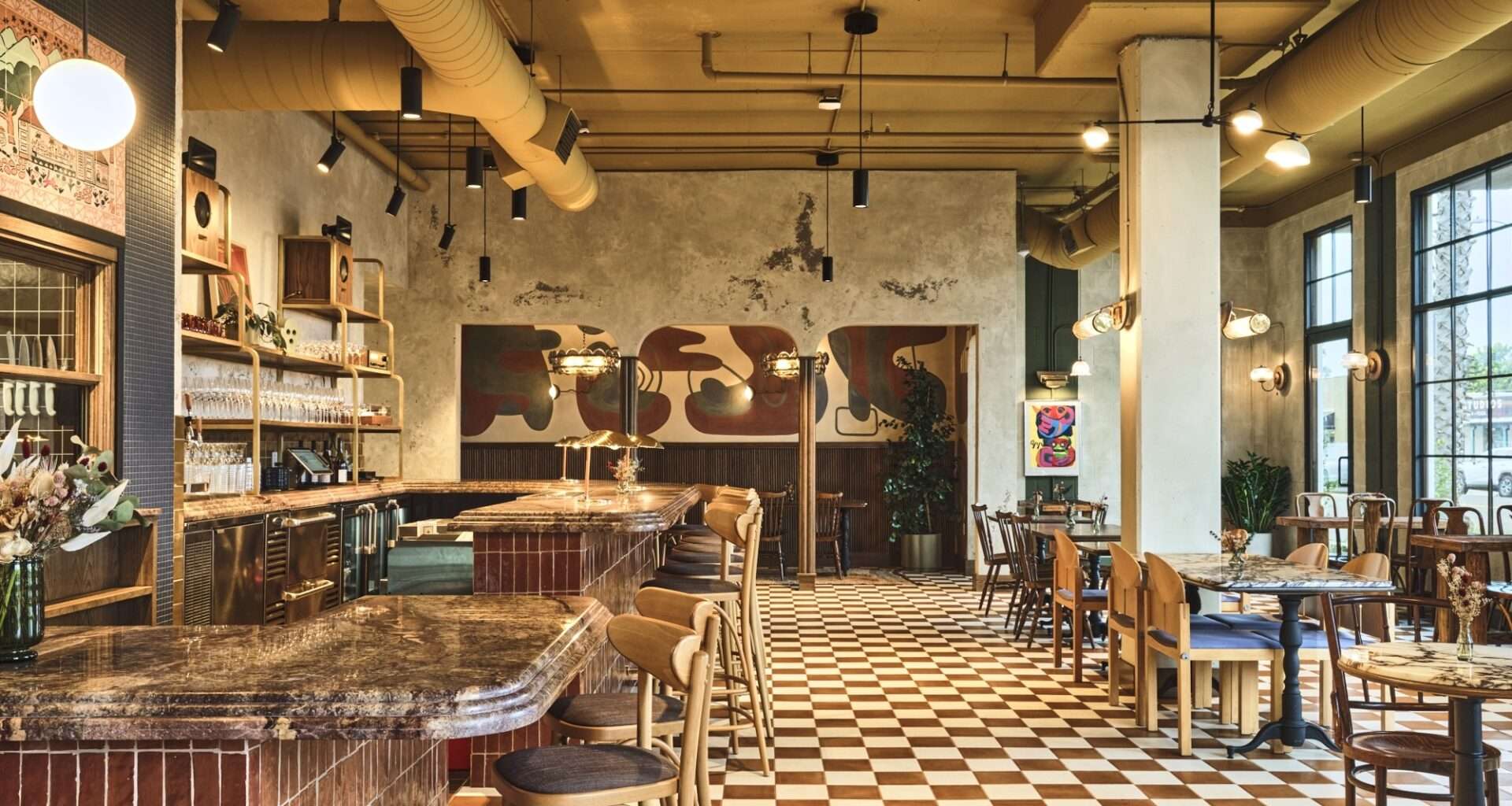 M²coffee & Sweet is A Cave-Inspired Cafe Combining Organic Elements and ...