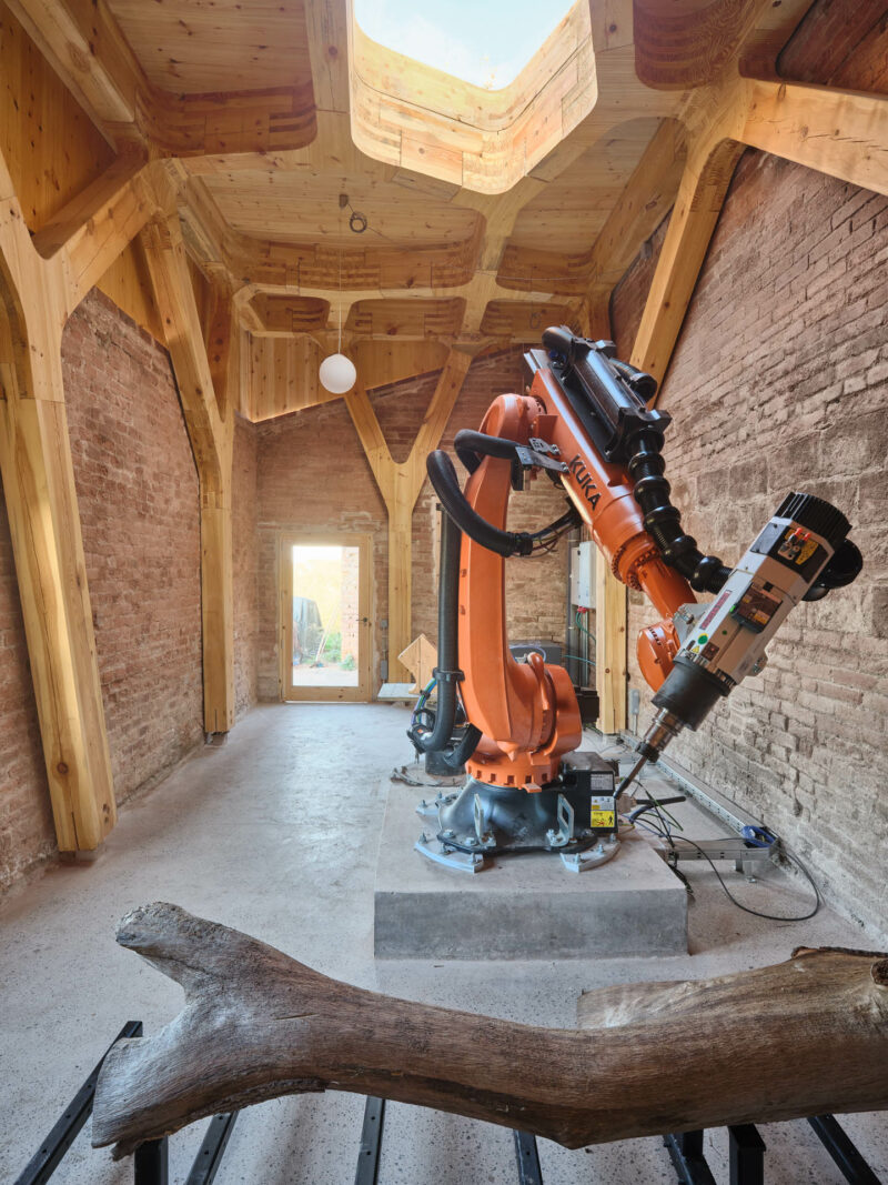 Architecture Students Design a Robotic Timber Pavilion in the Heart of ...