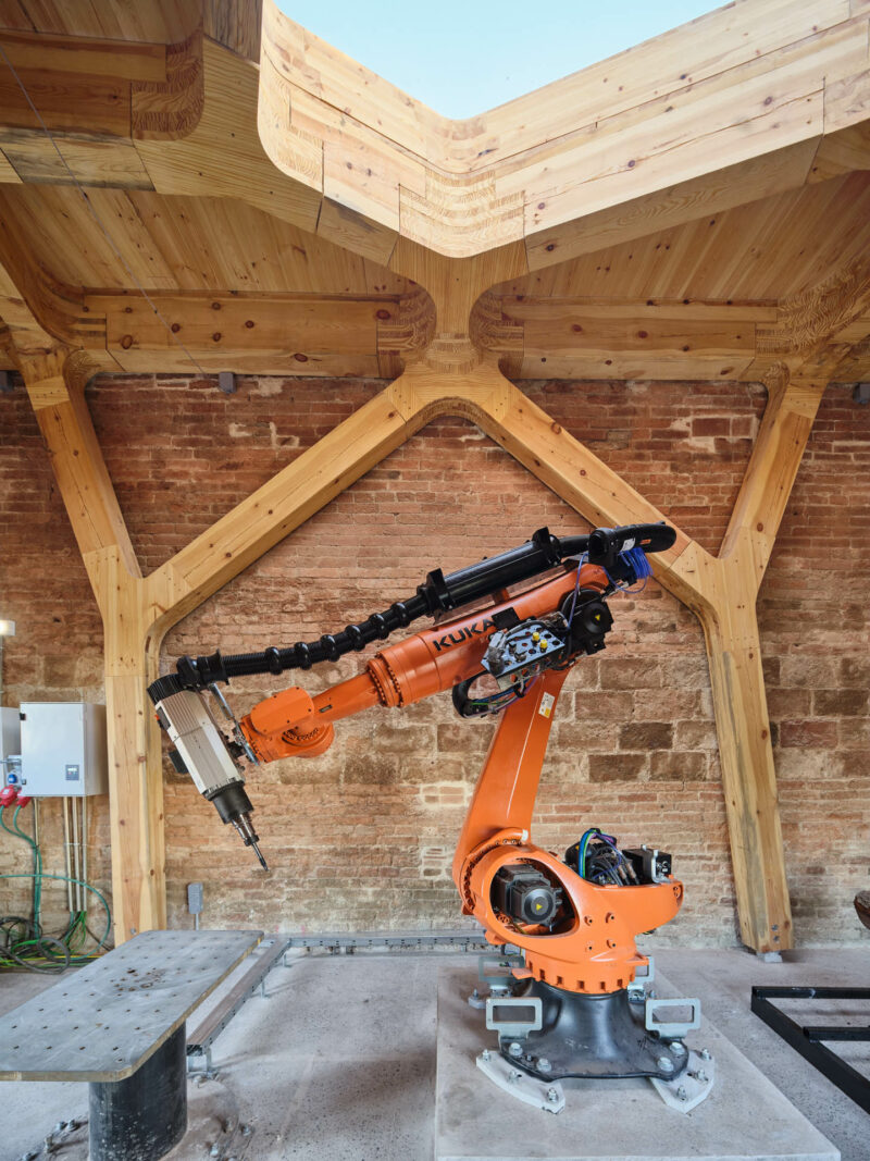 Architecture Students Design a Robotic Timber Pavilion in the Heart of ...