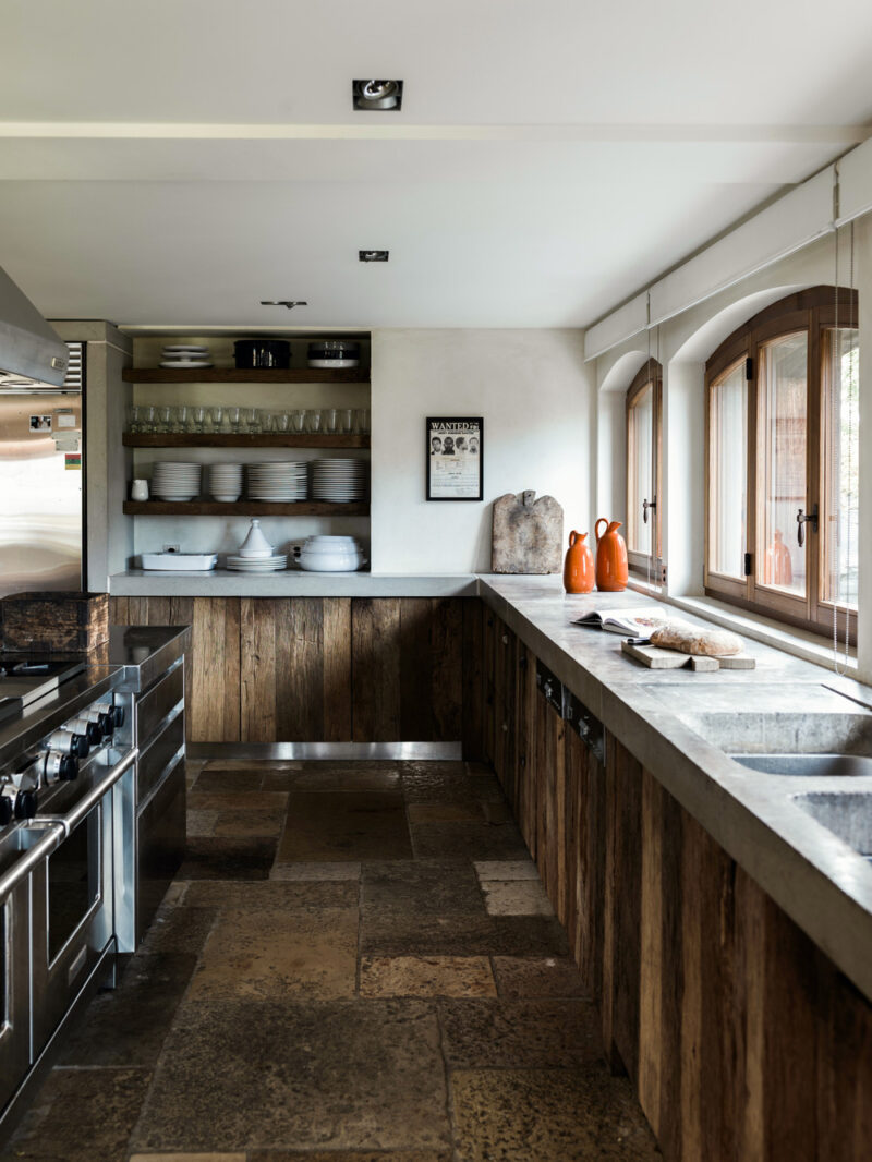 Turning an Old Hotel Into a Private Home with Reclaimed Materials and ...