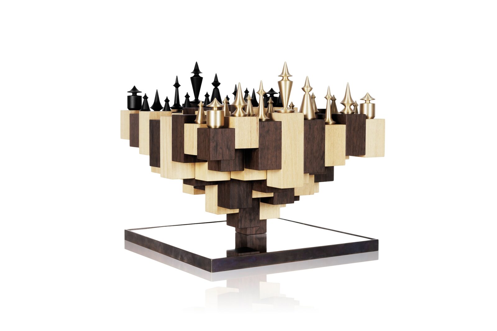 Unconventional or Art? Discover a New Sculptural Chess Board - D5 MAG ...