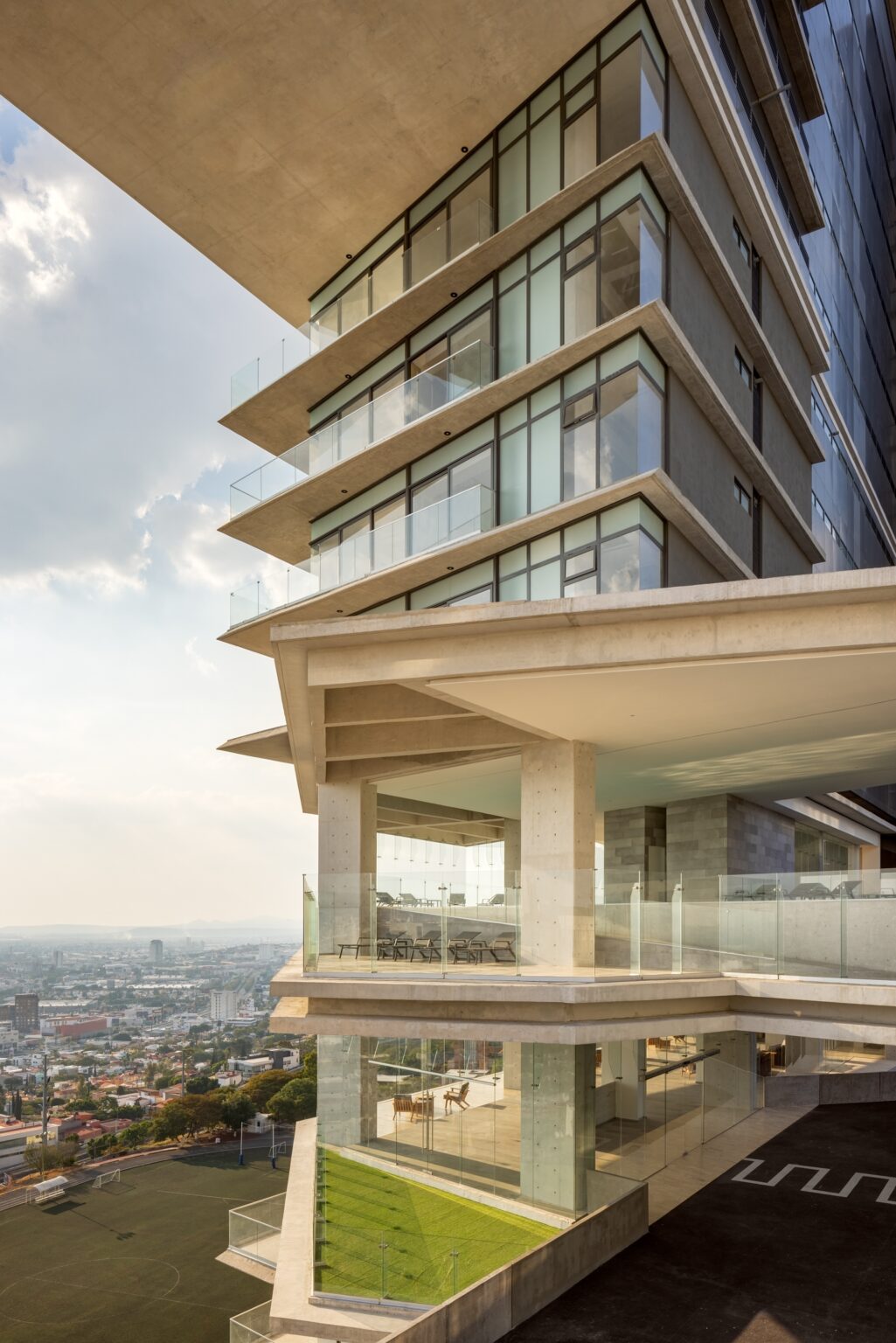 Smart Terraces and Concrete Blocks Shape the Amirá Residential Project ...