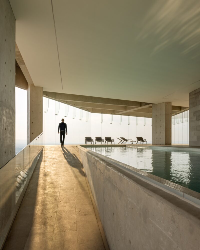 Smart Terraces and Concrete Blocks Shape the Amirá Residential Project ...