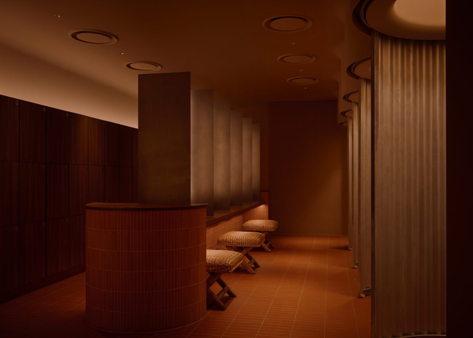 Inside the Lighting Design of Nowhere Bath: Crafting Warmth, Stillness ...