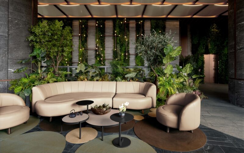 A Floating Garden Brings Green Space to Cullinan Sky Residential ...
